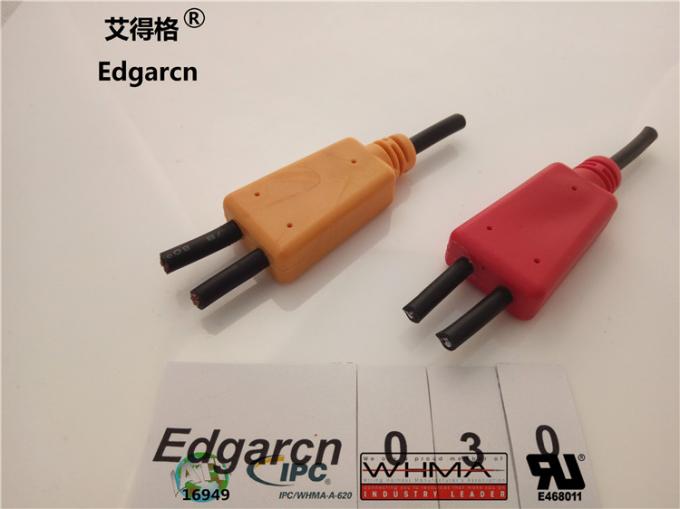 Ul Approved Custom Wire Assemblies Over Molded Cable Strain Relief Pvc ...