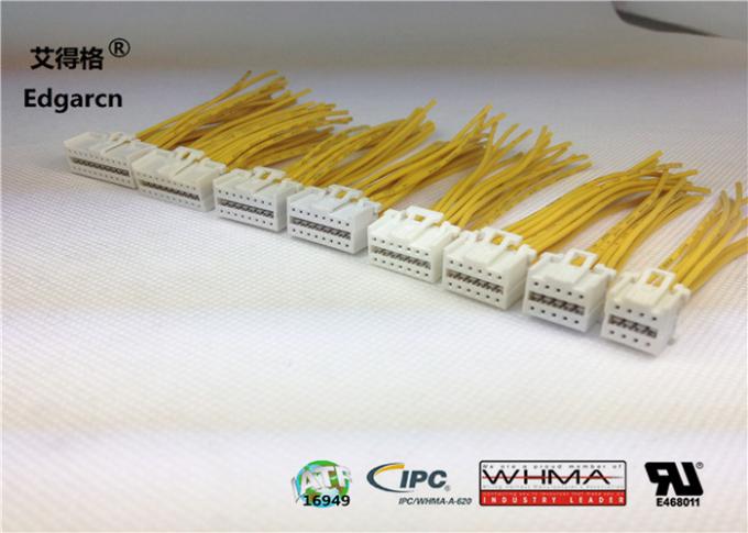 14 Pin Wire Harness Assembly Molex Pitch Receptacle Housing Connector