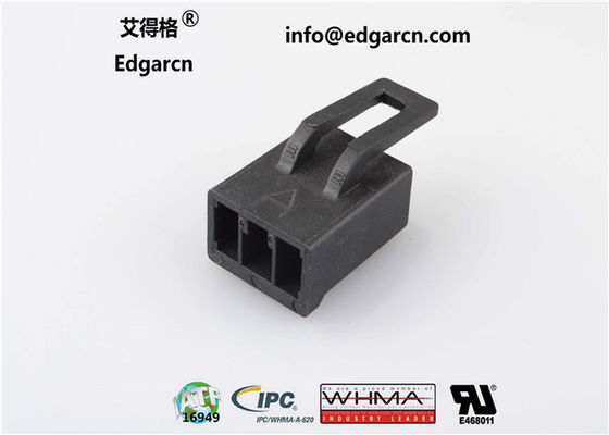 Delta 96526 Wire Harness Connectors Black Color With Pa66 + Gf15 Material