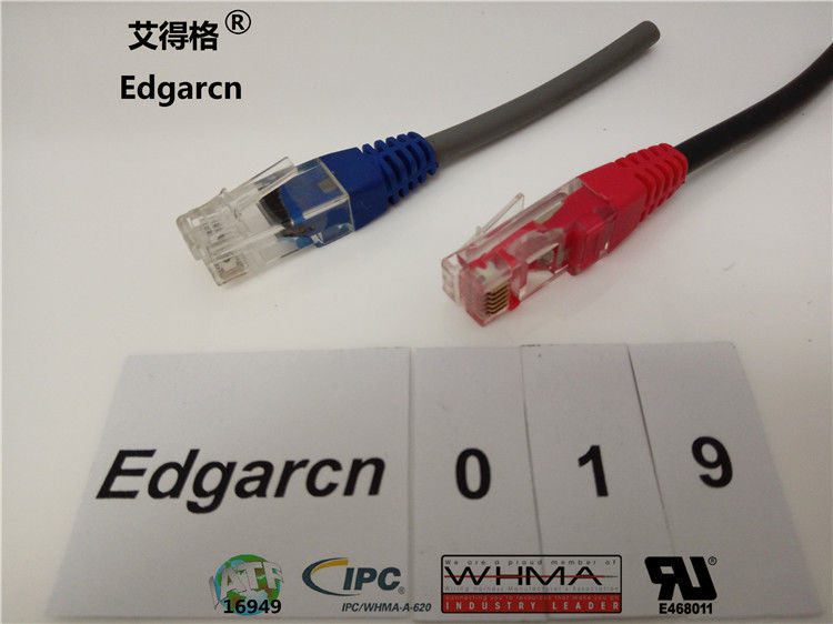 Rj45 Custom Wire Assemblies Cat5 Network Cable For Data Communication